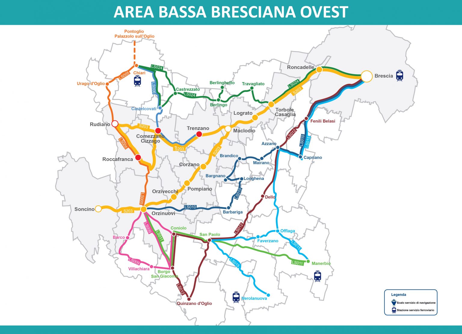 Bassa Bresciana Ovest - Arriva Italia - Brescia