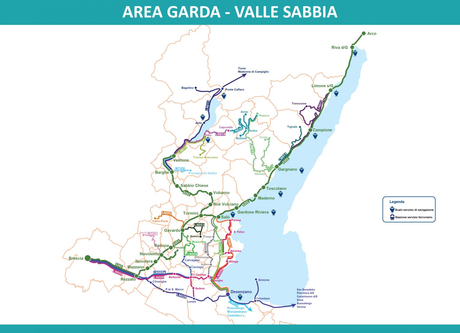 Garda e Valle Sabbia - Arriva Italia - Brescia